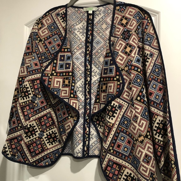 Jackets & Coats | Vintage Cropped Tribal Jacket | Poshmark